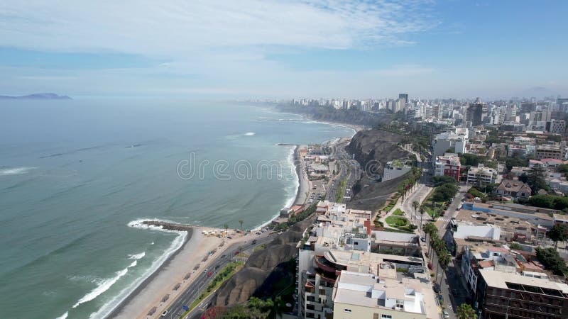 Aerial View of Lima, Peru Along Barranco District Stock Footage - Video ... Aerial View of Lima, Peru Along Barranco District Stock Footage - Video ...