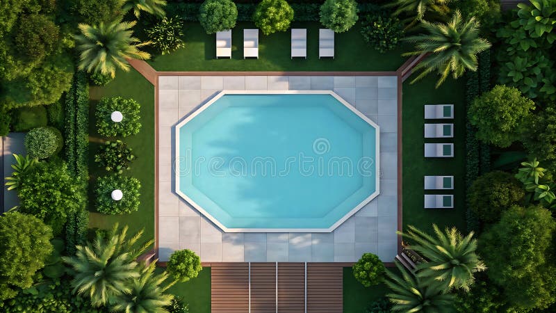 Octagonal Pool Stock Illustrations – 10 Octagonal Pool Stock ...