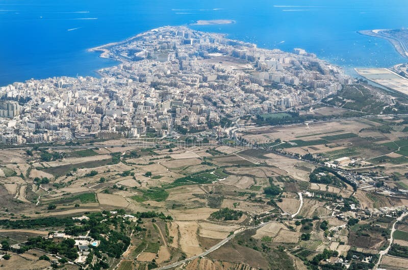 Malta - Bugibba and St Pauls Bay Stock Image - Image of tourism, nature ...