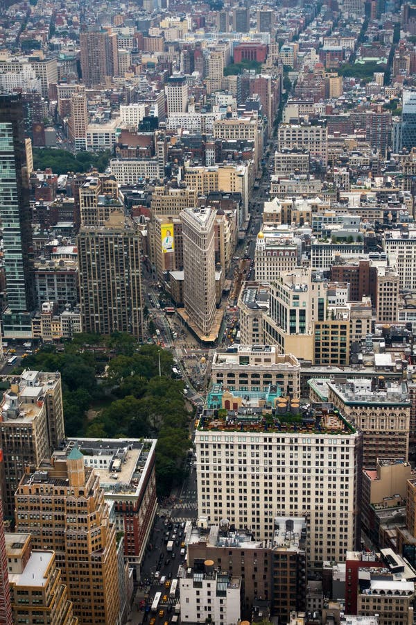 Aerial View of Manhattan Skyscrapers Editorial Photo - Image of famous ...