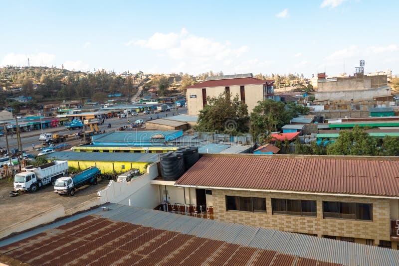 Aerial View of Marsabit Town in Marsabit County, Kenya Editorial Photo ...