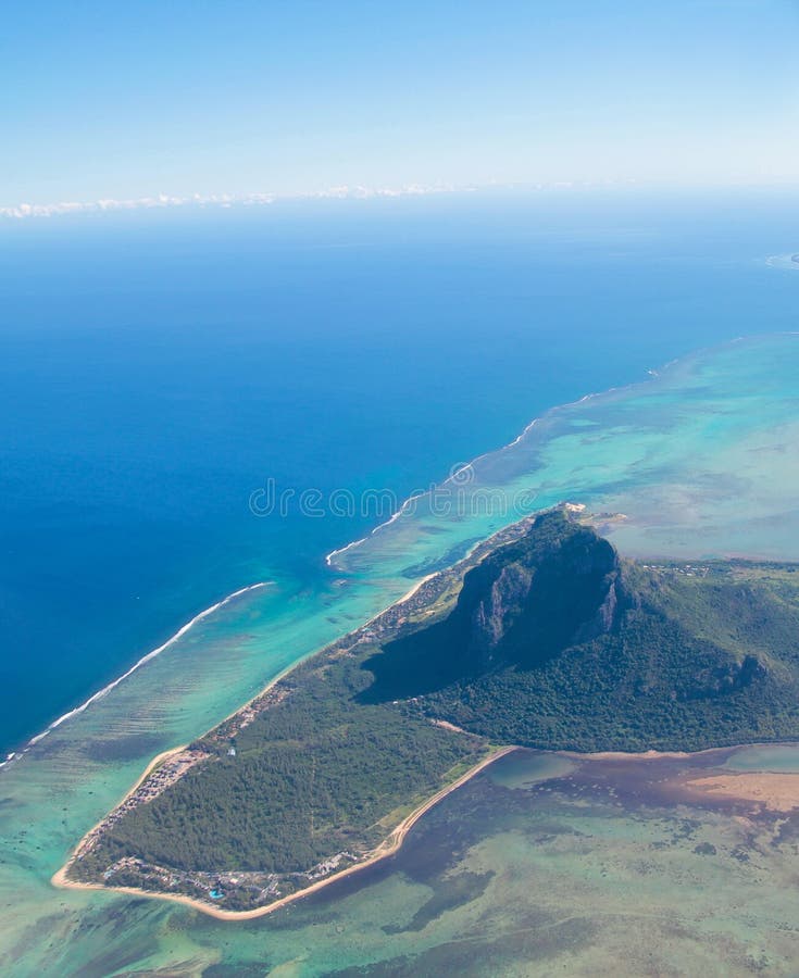 Aerial Mauritius stock image. Image of mauritius, skyline - 5938709