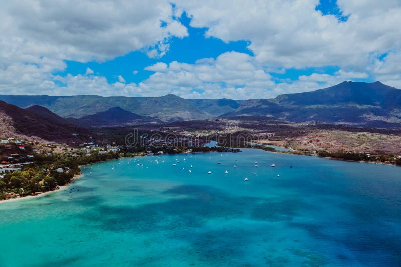 Sky View Mauritius stock image. Image of climate, indian - 36726557