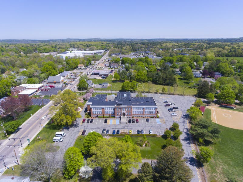 Millis Aerial View, Massachusetts, USA Stock Image - Image of england ... Millis Aerial View, Massachusetts, USA Stock Image - Image of england ...