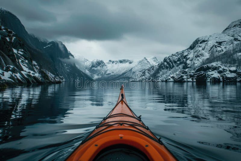 Aerial View Mountains Kayak Perspective Stock Photos - Free & Royalty ...