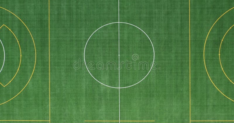 Aerial View of a Multi-use Playfield with Soccer/lacrosse Fields Stock ...