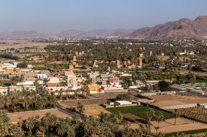 Aerial View of Najran, Saudi Arab Stock Photo - Image of view, middle ...