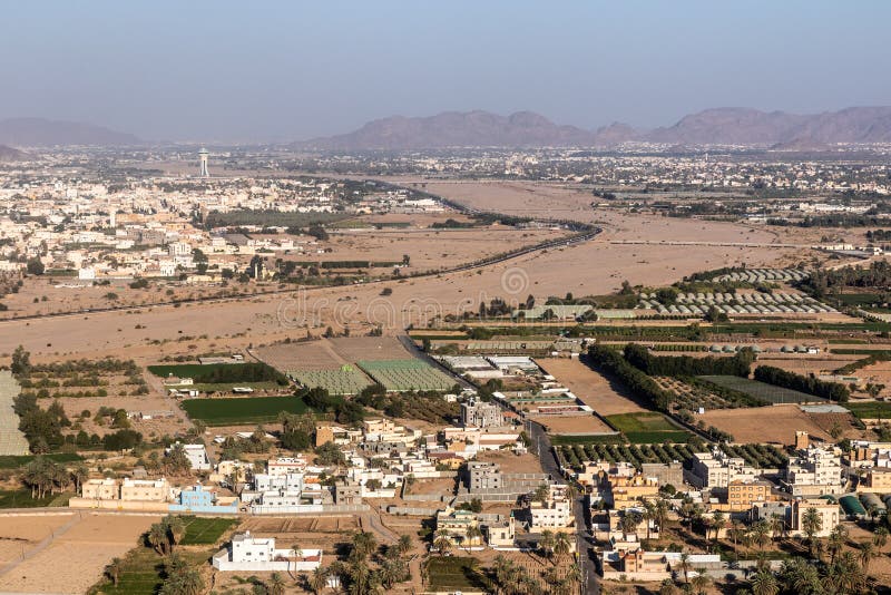 Aerial View of Najran, Saudi Arab Stock Photo - Image of scenery, urban ...