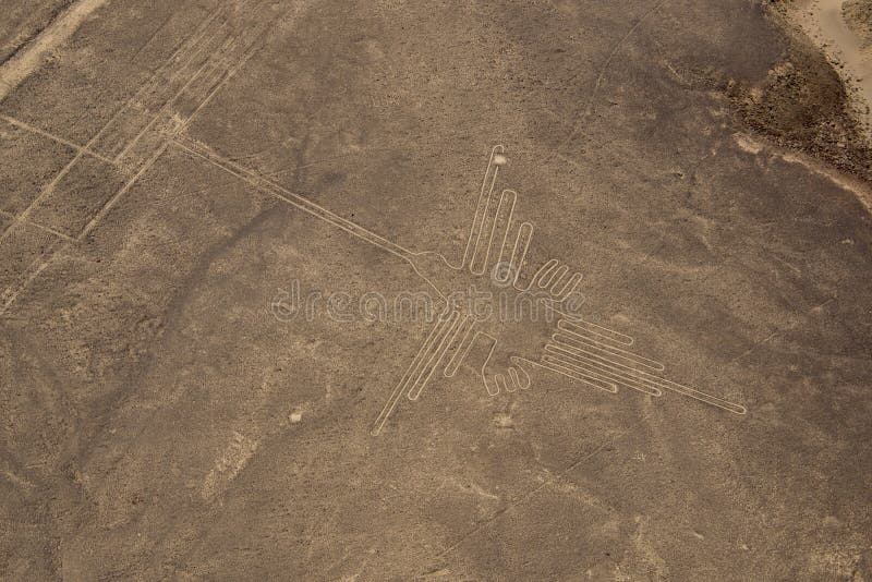 Aerial View of the Nazca Lines in Peru Stock Photo - Image of scenic ...