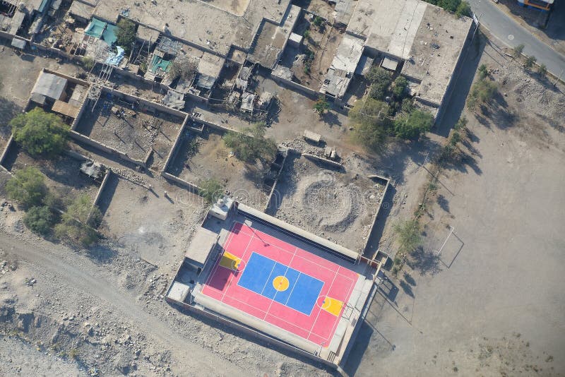 Aerial View of Nazca Town in Peru. Stock Image - Image of nazca, nasca ...