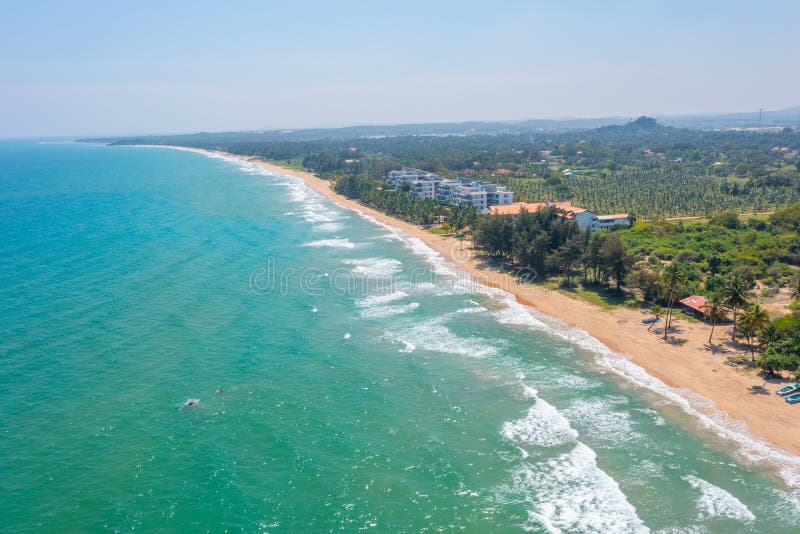 Aerial View of Nilaveli Beach at Sri Lanka Stock Photo - Image of ...