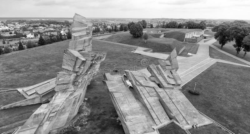 Aerial View of Ninth Fort, Kaunas - Lithuania Editorial Stock Photo ...
