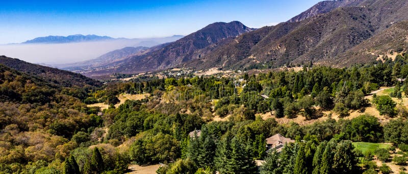 Aerial View of Oak Glen, California Stock Image - Image of glen, fall ... Aerial View of Oak Glen, California Stock Image - Image of glen, fall ...