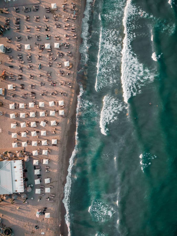Aerial View of Obzor Beach, Bulgaria. Editorial Stock Image - Image of ...