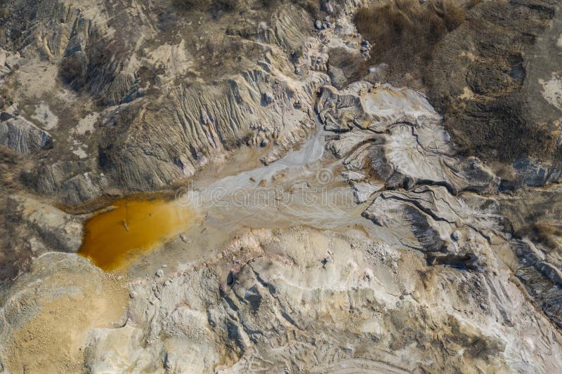 Mine pit stock image. Image of environmental, deep, ferric - 172515513