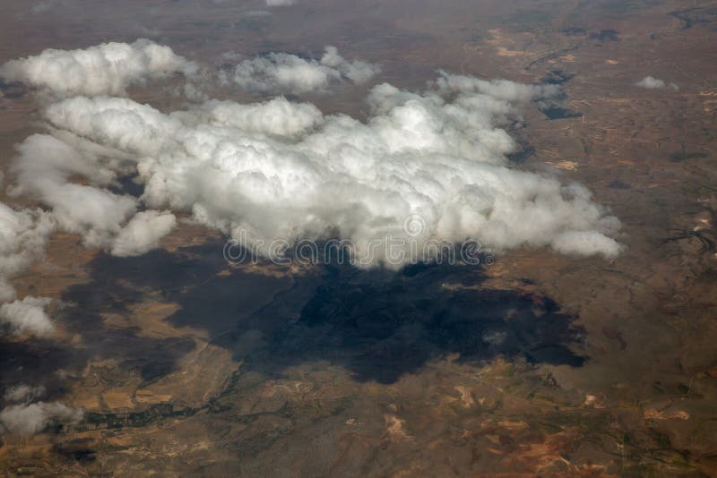 Aerial View Over the Central Turkey Stock Photo - Image of field ...
