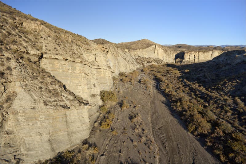 Calico Fault stock photo. Image of quake, wavy, geology - 38495226