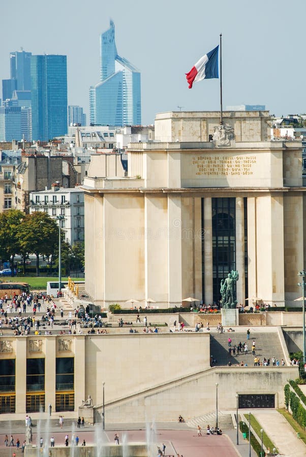 Aerial view of Paris stock image. Image of paris, sightsee - 83800621
