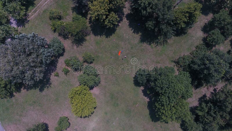 Aerial view of the park stock photo. Image of nature - 108446608