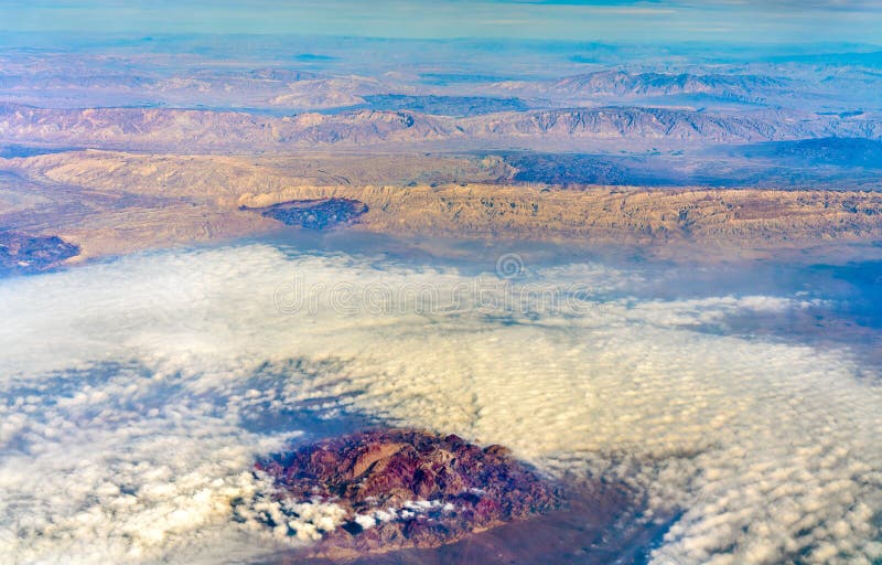 Aerial View of the Persian Plateau in Iran Stock Image - Image of ...