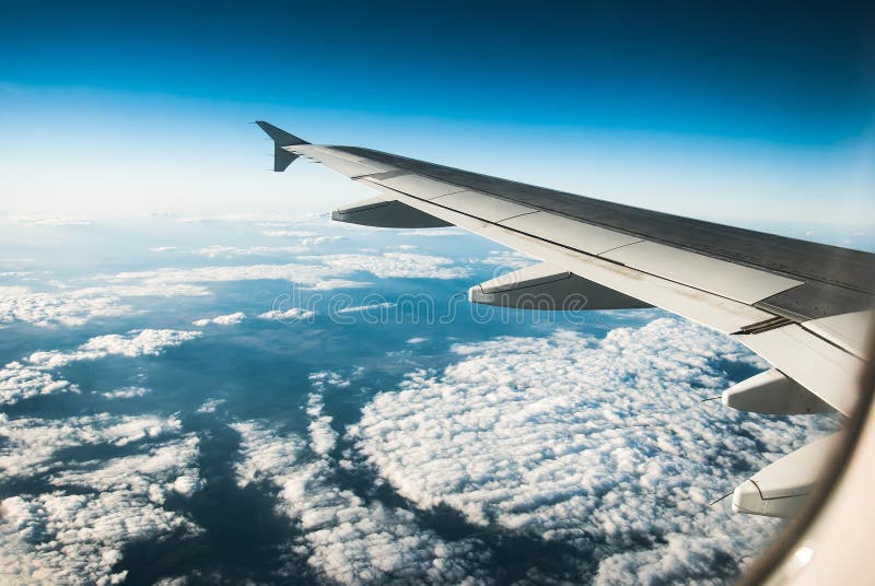 Aerial view from the plane stock image. Image of flight - 246688961
