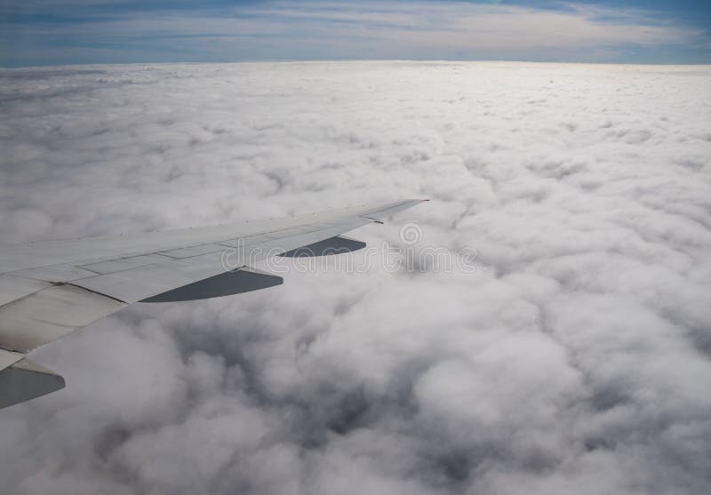 Aerial View from the Plane stock image. Image of atmosphere - 152505271
