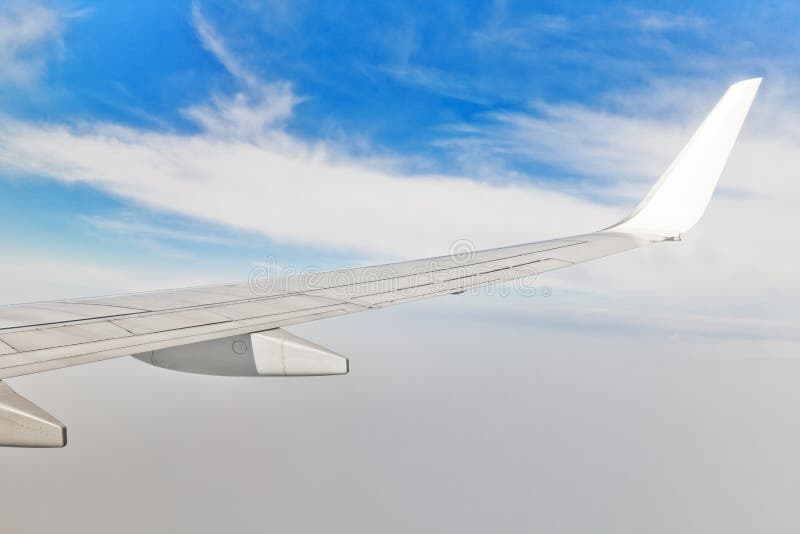 Aerial view from the plane stock image. Image of technology - 55494613