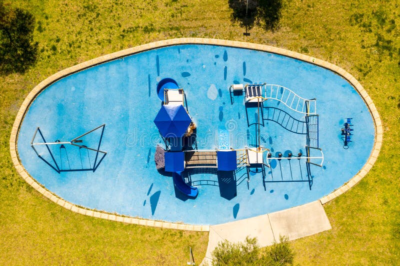 Aerial View Of Playground Picture. Image: 90997435
