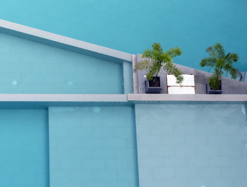 Aerial view of pool 1 stock photo. Image of square, calm - 59743468