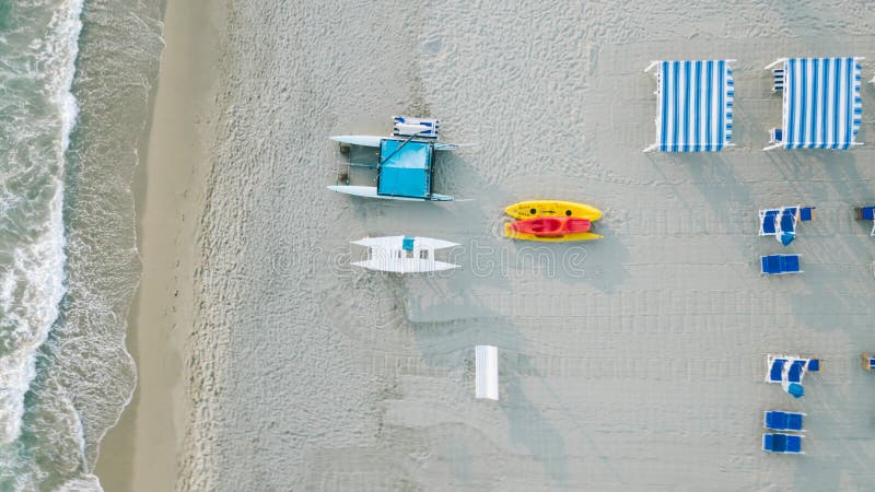 Aerial View of Private Beach Stock Image - Image of rest, coastline ...