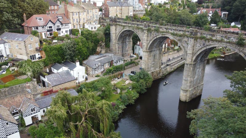 Aerial View of a Railway Over the River Editorial Stock Photo - Image ...
