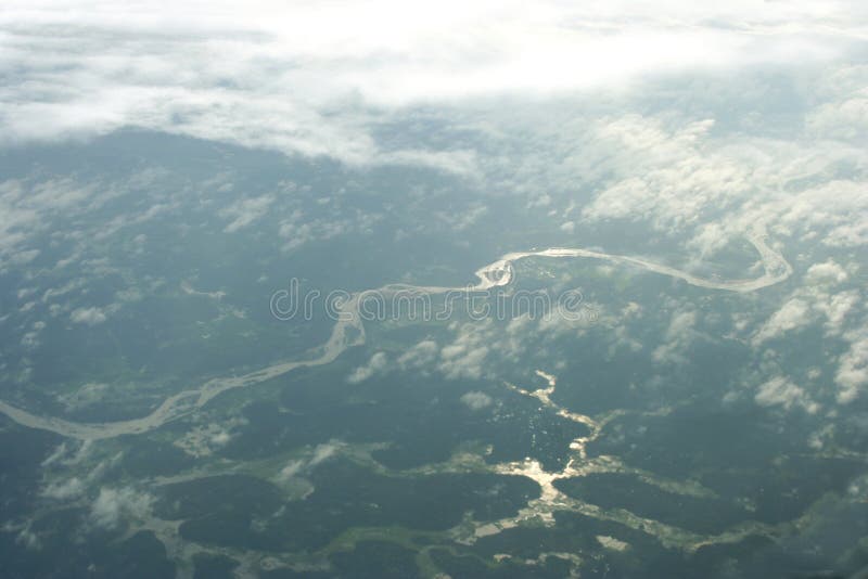 Aerial view of river stock image. Image of outside, outdoors - 20518363