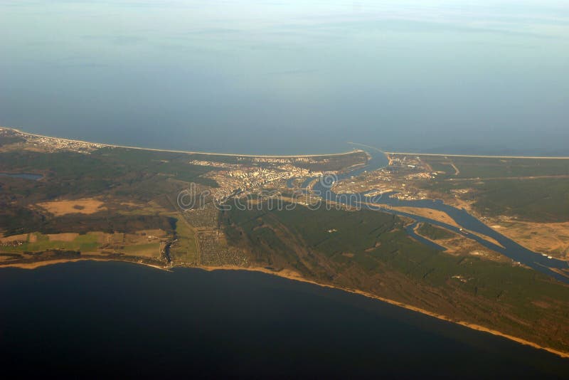 Aerial View - Fields and Rivers Stock Image - Image of sattelite ...