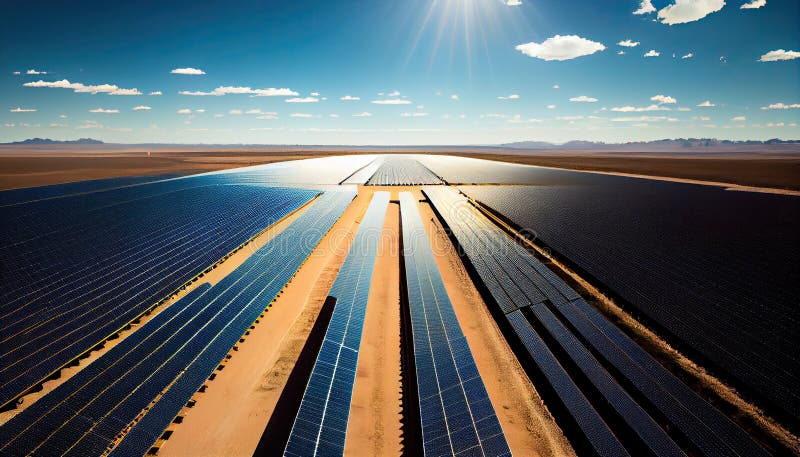 An Aerial View of a Running Track with the Sun Stock Illustration ...