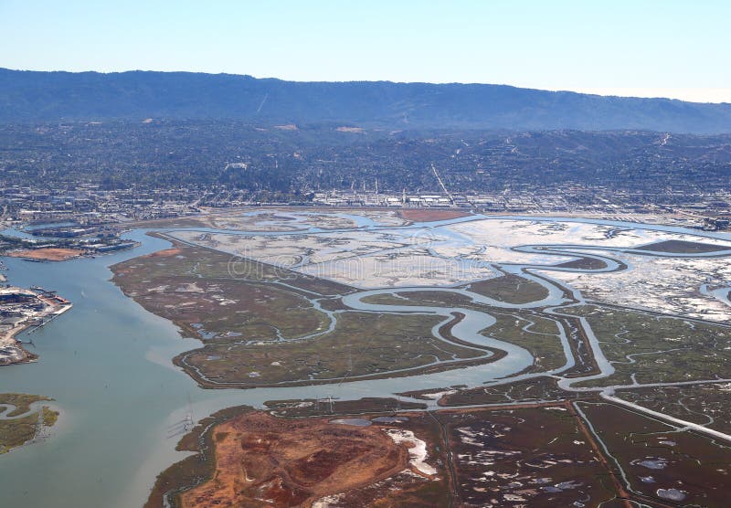 Salt marshes wetlands stock photo. Image of ecosystem - 33721006