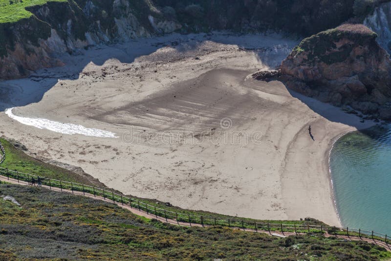 Sandy Beech in Coruna Spain Stock Image - Image of beech, spain: 101343885