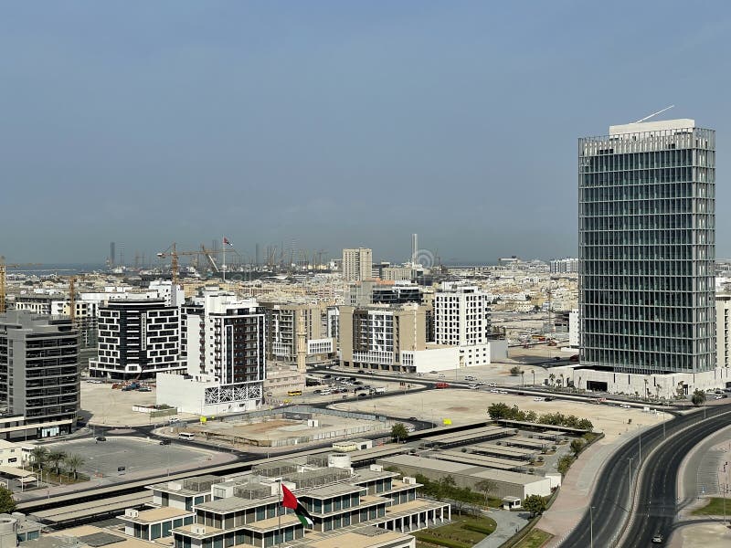 Aerial View of Satwa and Jumeirah in Dubai, UAE Stock Image - Image of ...