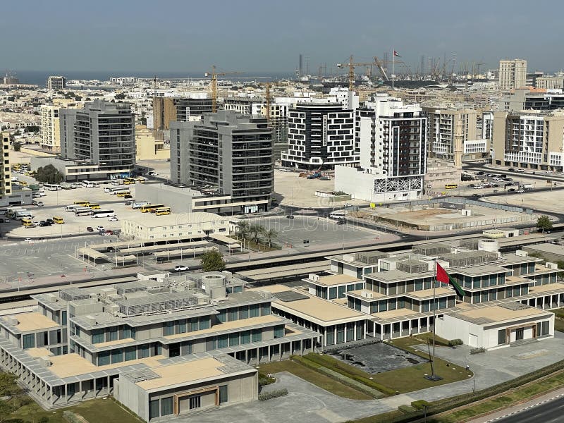 Aerial View of Satwa and Jumeirah in Dubai, UAE Editorial Stock Image ...