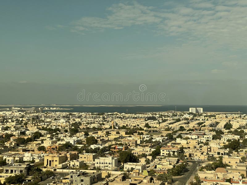 Aerial View of Satwa and Jumeirah in Dubai, UAE Stock Image - Image of ...