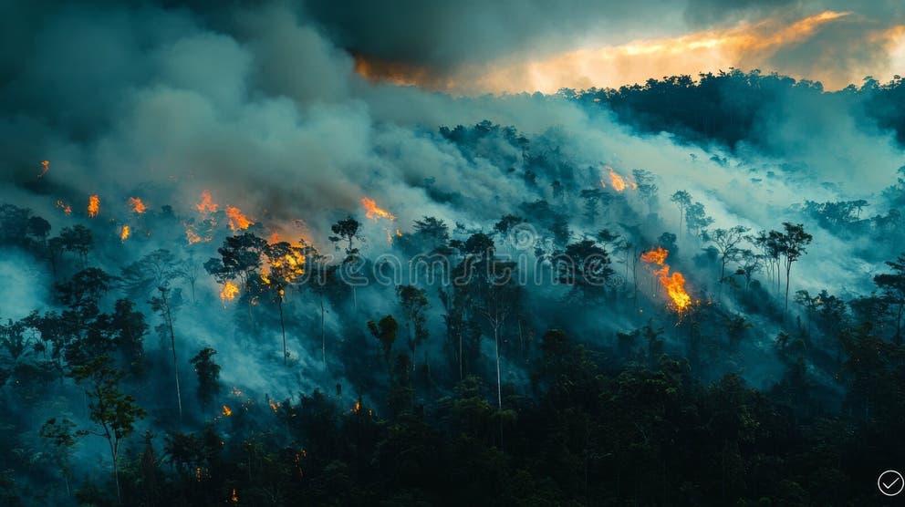 Rainforest Fires Stock Illustrations – 149 Rainforest Fires Stock ...