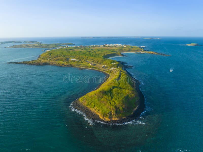 Aerial View of Shetoushan, Penghu County, Taiwan Stock Photo - Image of ...
