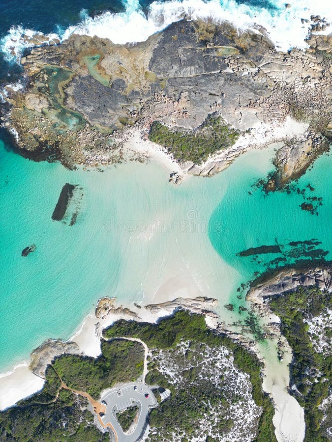 Aerial View of the Shire of Denmark, Western Australia Stock Image ...