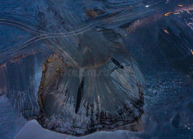 Aerial View. Storage on the Coast. a Place for the Storage of the Slag ...