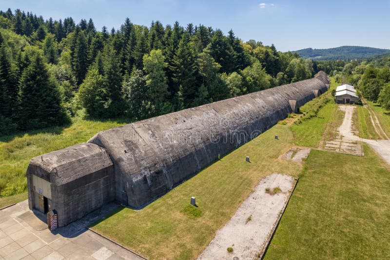 Aerial View of the the Stepina Train Bunker for Hitler Own Command ...