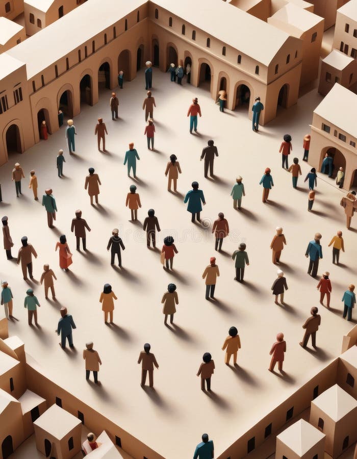 Abstract Social Network stock illustration. Illustration of socializing ...