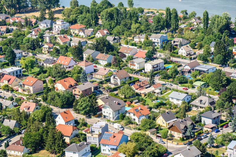 Aerial View from Flying Drone of People Crowd Relaxing on Beach in ...