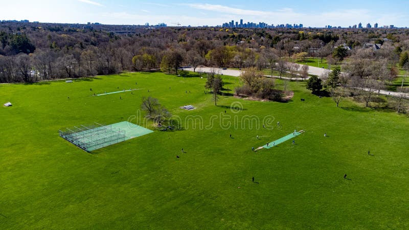 Aerial View of Sunnybrook Park in Toronto Stock Photo - Image of canada ...