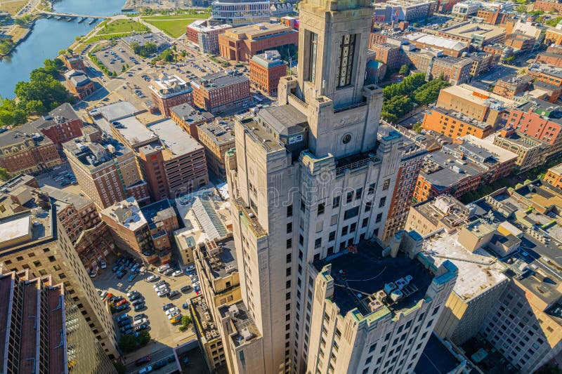 Aerial View of Superman Building Editorial Stock Image - Illustration ...