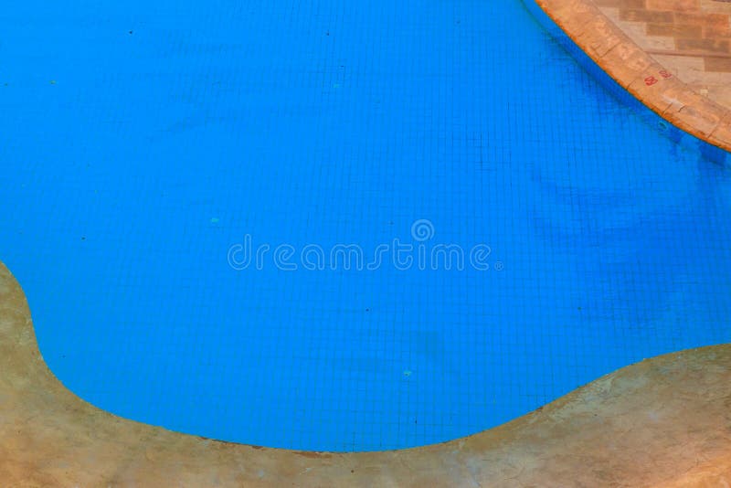 Aerial View of Swimming Pool with Clear Water Stock Photo - Image of ...