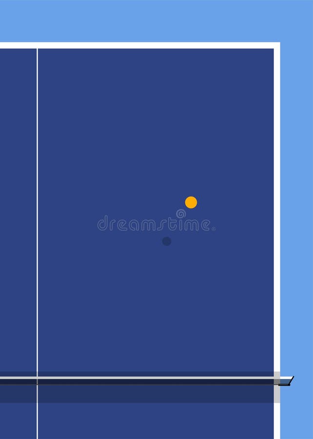 Ping Pong Table Aerial View Stock Illustrations – 13 Ping Pong Table ...